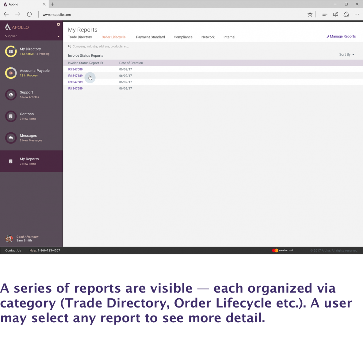 Apollo – Credit Card Management System | Hello Renee